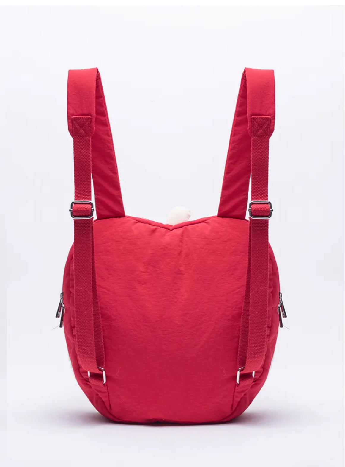 Plush Apple-Shaped Ita Backpack | Bag | Three Fleas