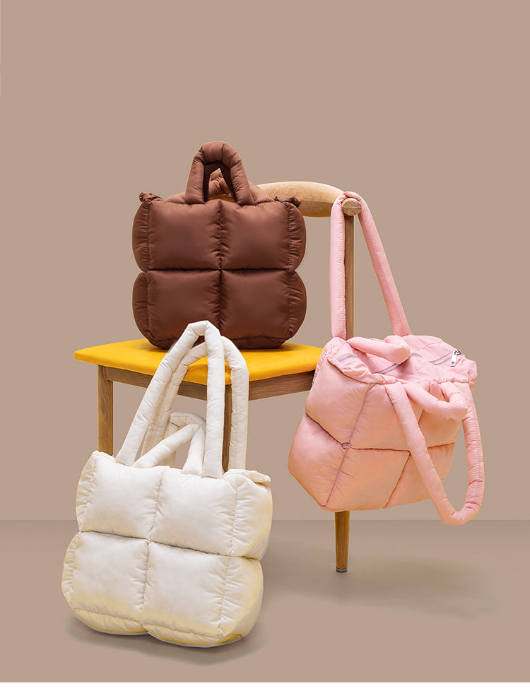 Moss Fluffy Tote Bag | Bag | Three Fleas