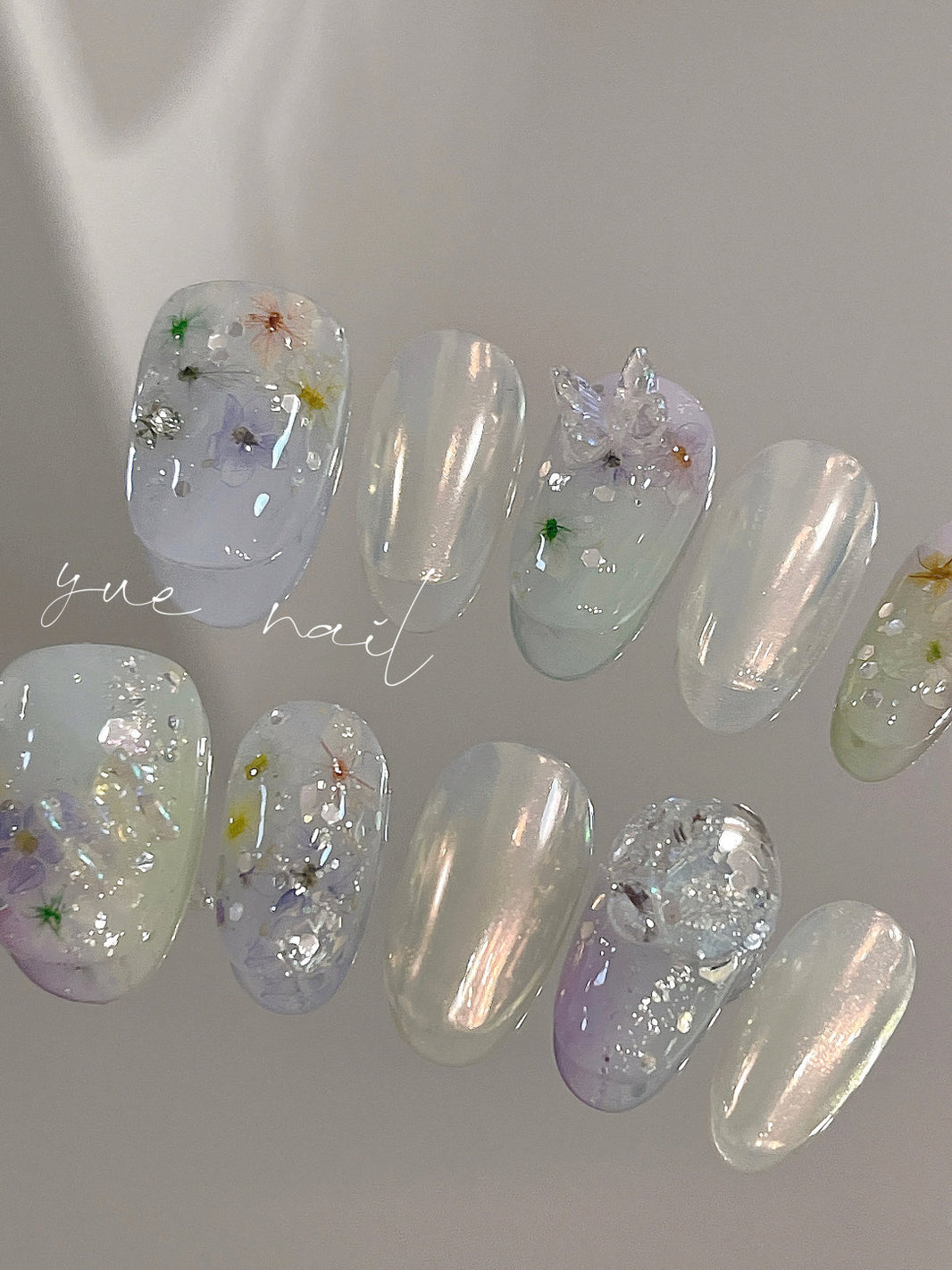 Oval, Coffin, Square, Round, Almond Nail | Press On Nail | Three Fleas