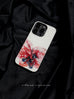 Red Abstract Flowers Phone Case | Phone Case | Three Fleas
