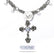 Rose Cross Charm Pearl Necklace | Jewelry | Three Fleas