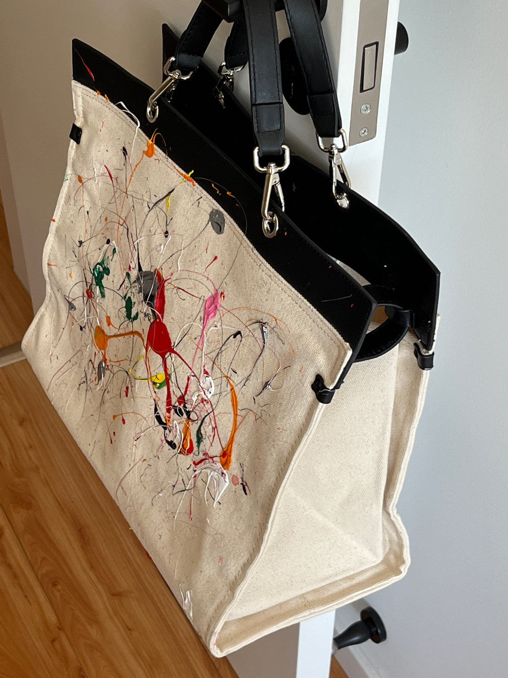 Splash Ink Tote Bag | Bag | Three Fleas