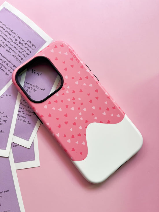 Strawberry Milk Double Layer Phone Case | iPhone Accessories | Three Fleas