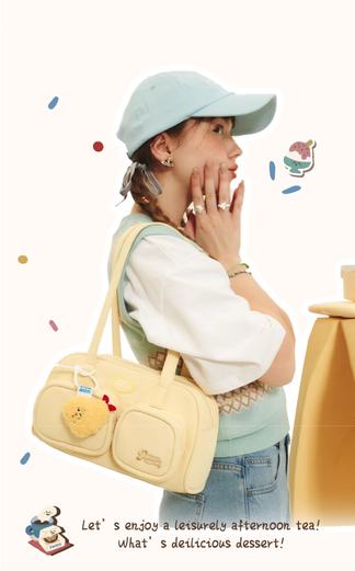 Summer Tea Sweet Pocket Shoulder Bag | Bag | Three Fleas