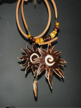Sun Totem Necklace | Jewelry | Three Fleas
