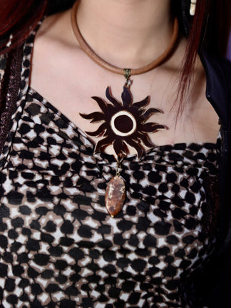 Sun Totem Necklace | Jewelry | Three Fleas