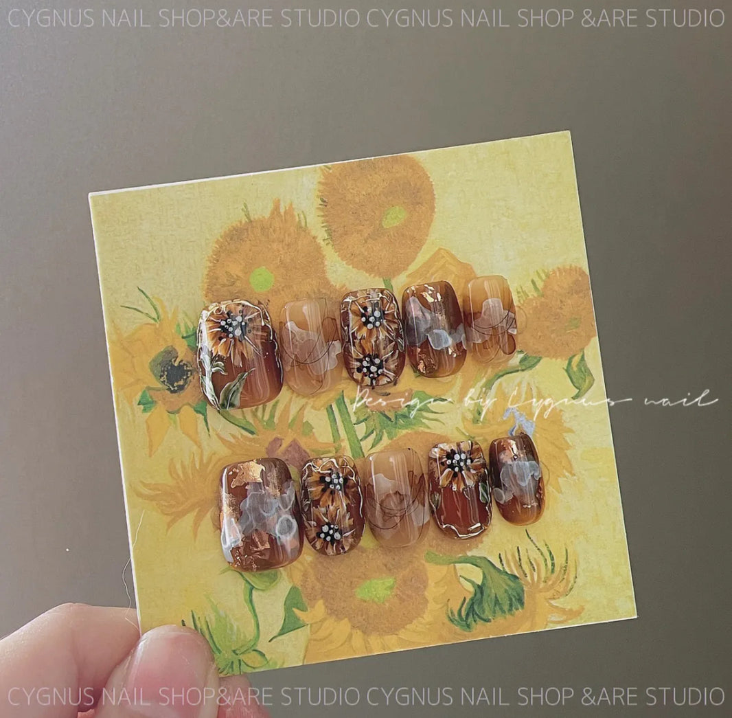 Oval, Coffin, Square, Round, Almond Nail | Press On Nail | Three Fleas