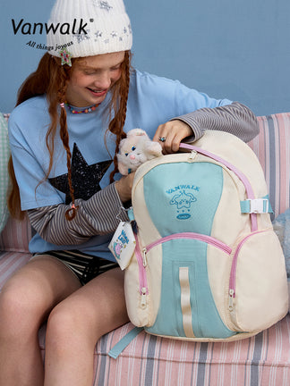 Vanwalk Lucky Star Series Pastel Dream Backpack | Bag | Three Fleas