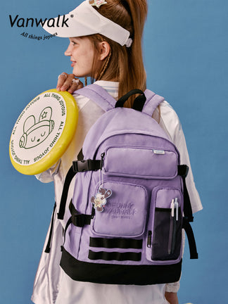 Vanwalk Sport Series Pocket Backpack | Bag | Three Fleas