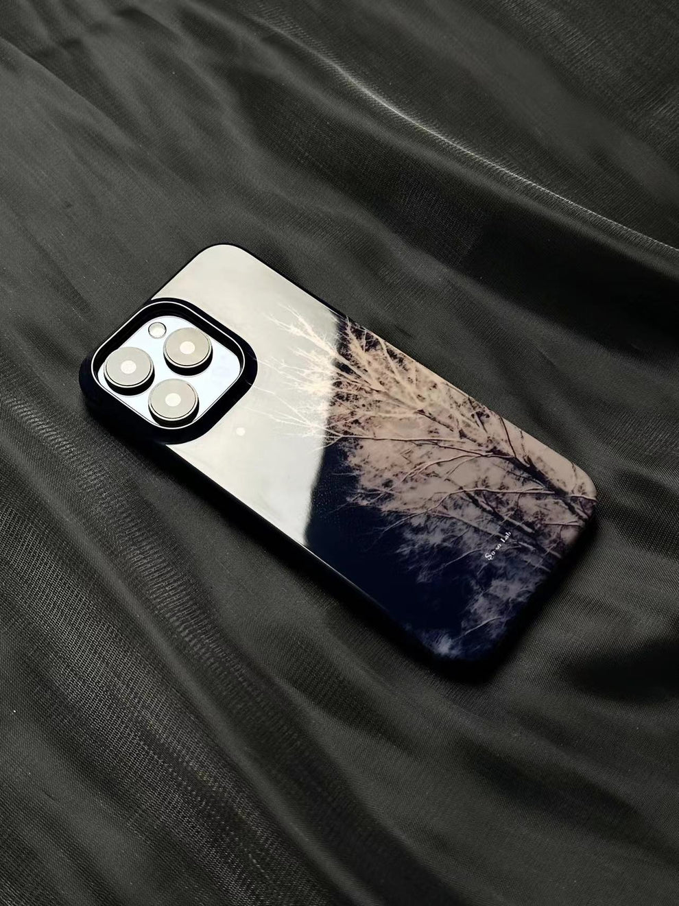 Winter Snow Tree Printed Phone Case | iPhone Accessories | Three Fleas