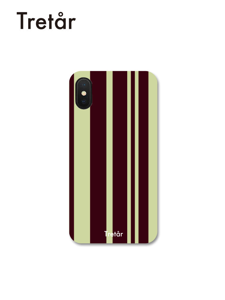 Avocado Stripes Phone Case | iPhone Case | Three Fleas