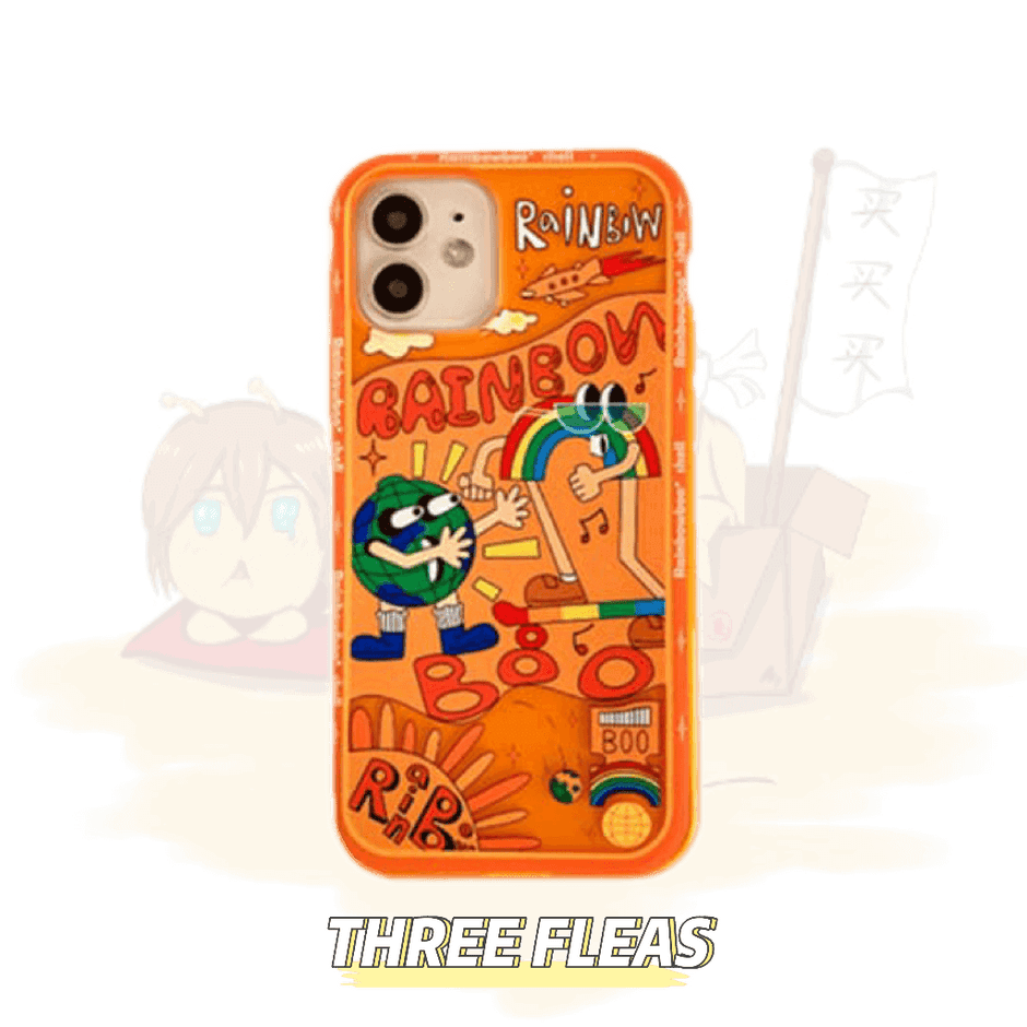 Rainbow Boo Phone Case | Independent Brands | Three Fleas