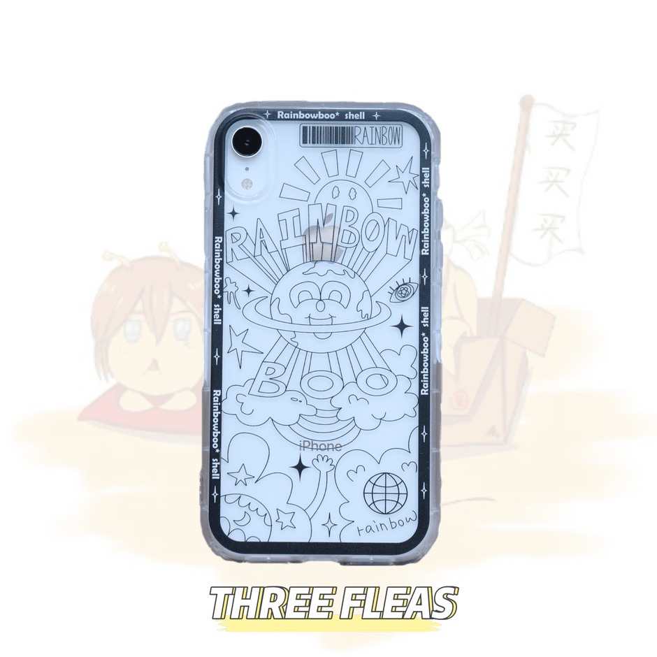 Rainbow Boo Phone Case | Independent Brands | Three Fleas