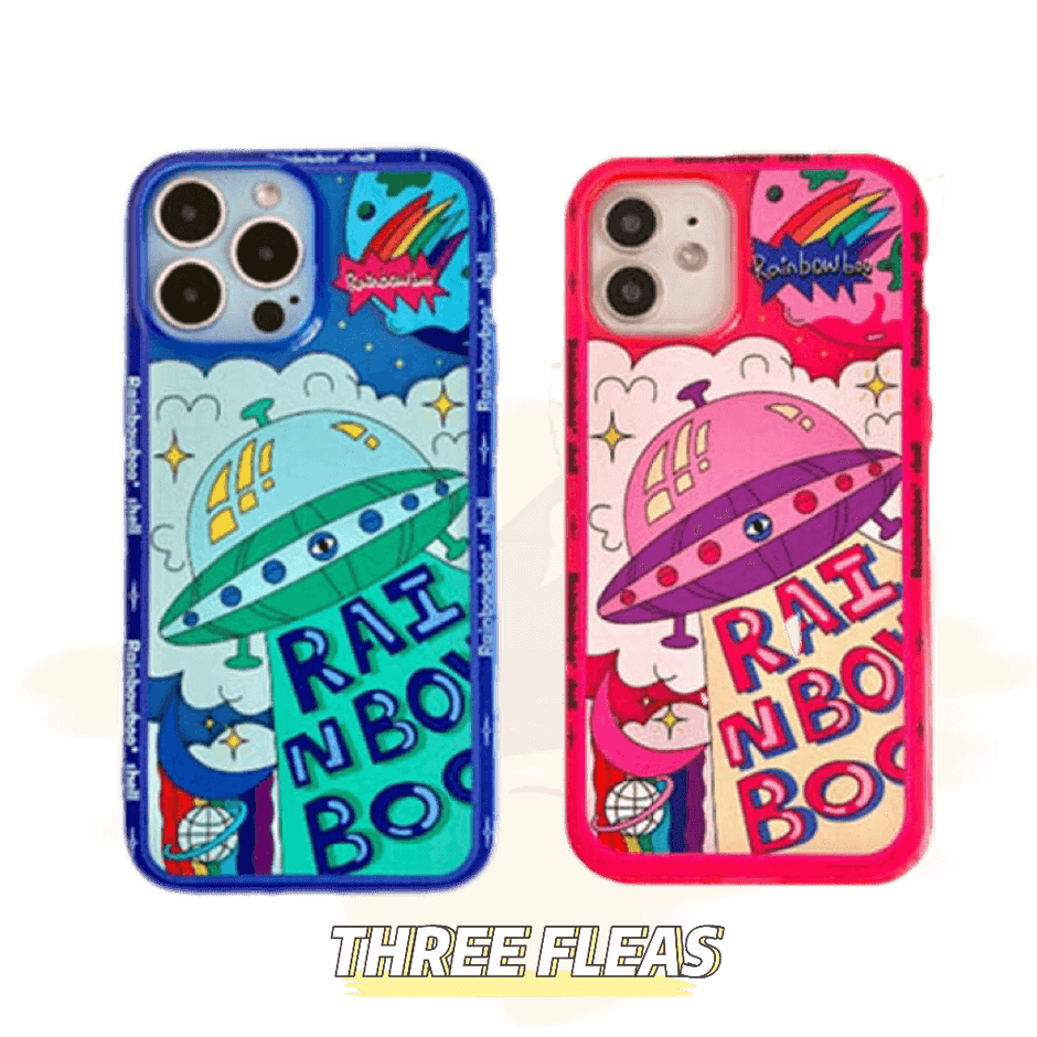 Rainbow Boo Phone Case | Independent Brands | Three Fleas