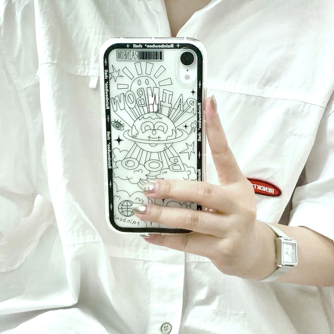 Rainbow Boo Phone Case | Independent Brands | Three Fleas