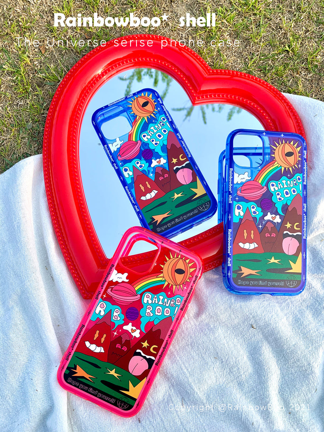 Rainbow Boo Phone Case | Independent Brands | Three Fleas