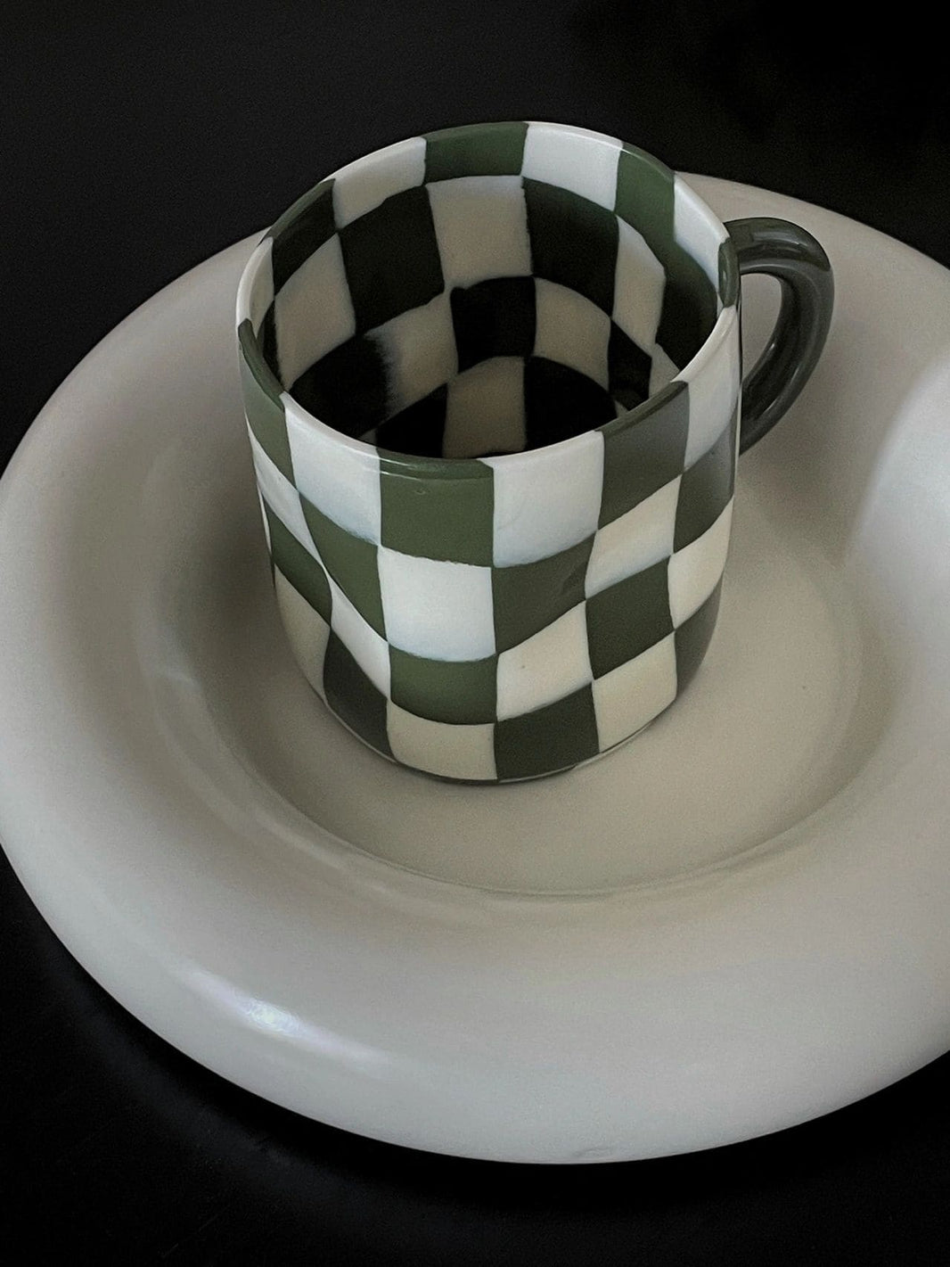 Ceramic Cups/Plates | Three Fleas