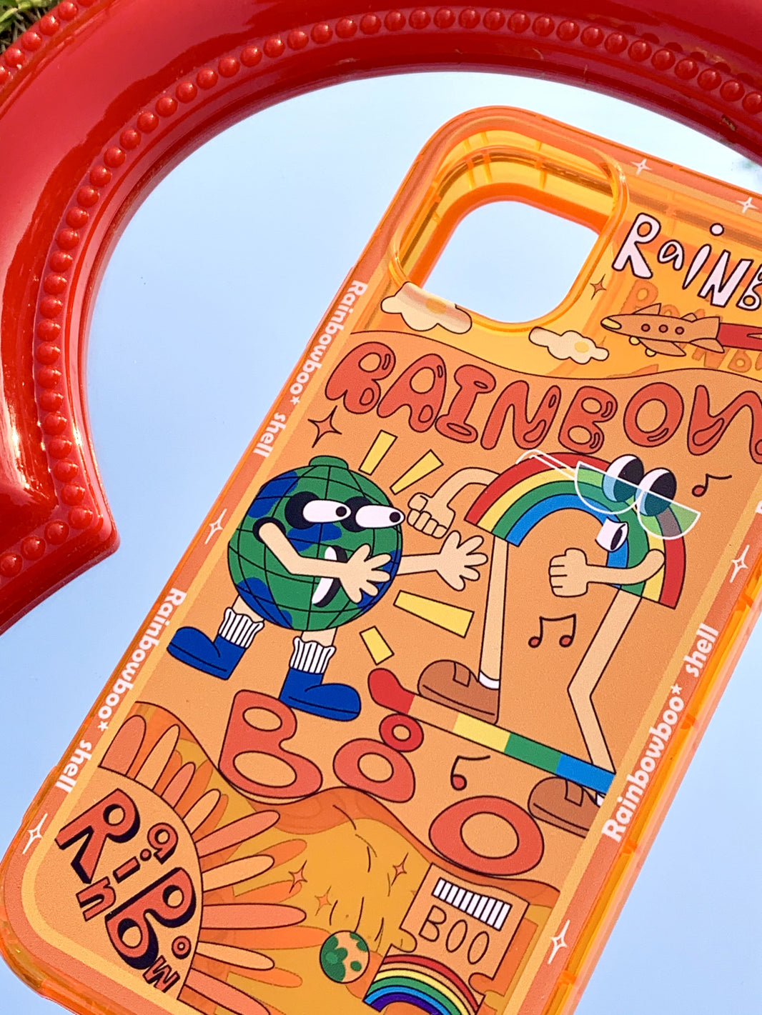 Rainbow Boo Phone Case | Independent Brands | Three Fleas