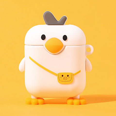 Cute Little Kawaii Duck AirPods Case for AirPods Pro/2/1 | Three Fleas