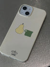 🍐A thinking pear | iPhone Case | Three Fleas Exclusive Design