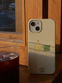 🍐A thinking pear | iPhone Case | Three Fleas Exclusive Design