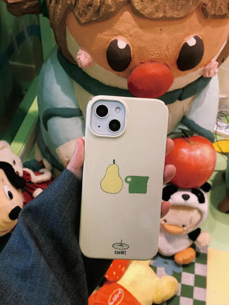 🍐A thinking pear | iPhone Case | Three Fleas Exclusive Design