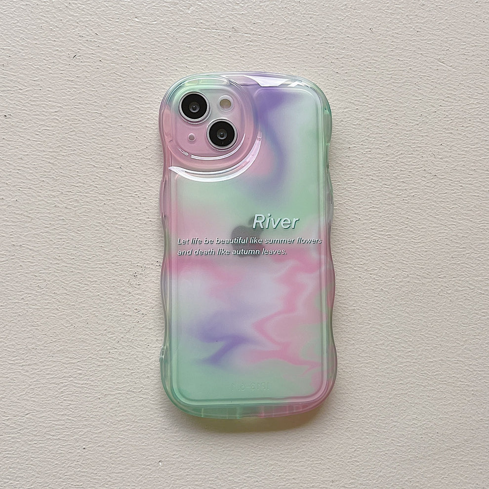 Water Ripple Curvy Phone Case Suitable for iPhone14-11 | Phone ...