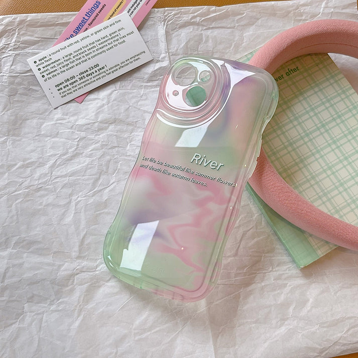 Water Ripple Curvy Phone Case Suitable for iPhone14-11 | Phone ...
