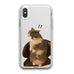 [ Meme Case ] Standing Cat Phone Case For Couple | Phone Case | Three Fleas