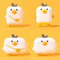 Cute Little Kawaii Duck AirPods Case for AirPods Pro/2/1 | Three Fleas